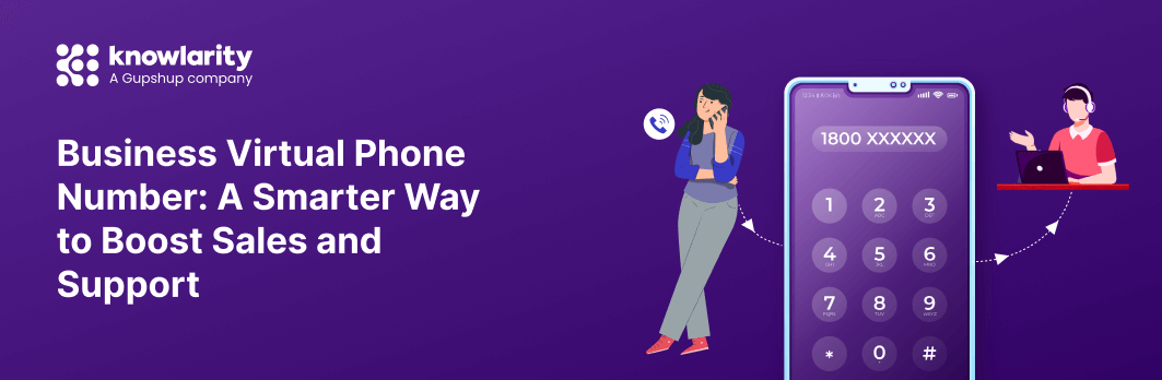 Business Virtual Phone Number: Boost Sales & Support | Virtual Number India